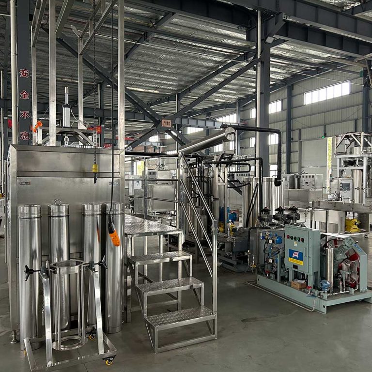 Supercritical CO2 extraction process of curcumin