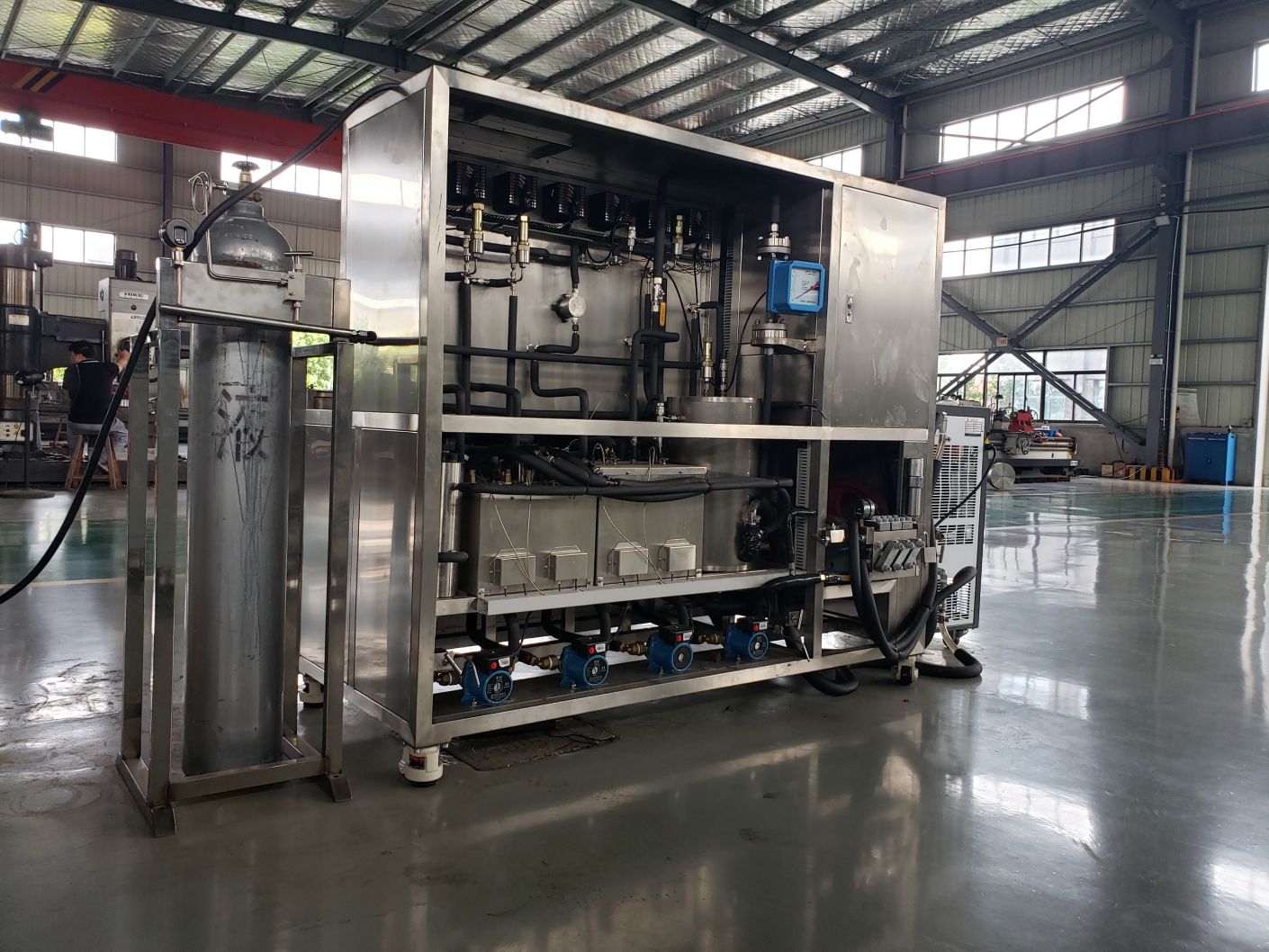 Supercritical CO₂ Fluid Extraction process princip & device